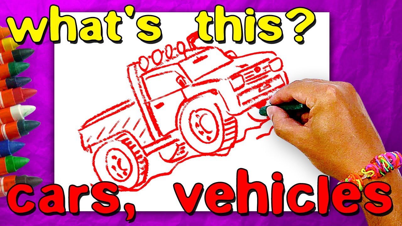 What's This? (cars, vehicles) Riddles & Puzzles for Children - YouTube