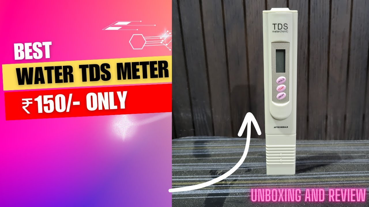 Best Water TDS Meter || Under 150/- Only - YouTube