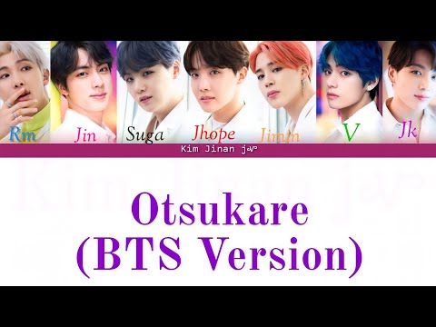 أغنية بتس اليابانية BTS (방탄소년단) - OTSUKARE SONG (Color Coded Lyrics Eng/Arabic sub/가사)[مترجمة عربي]