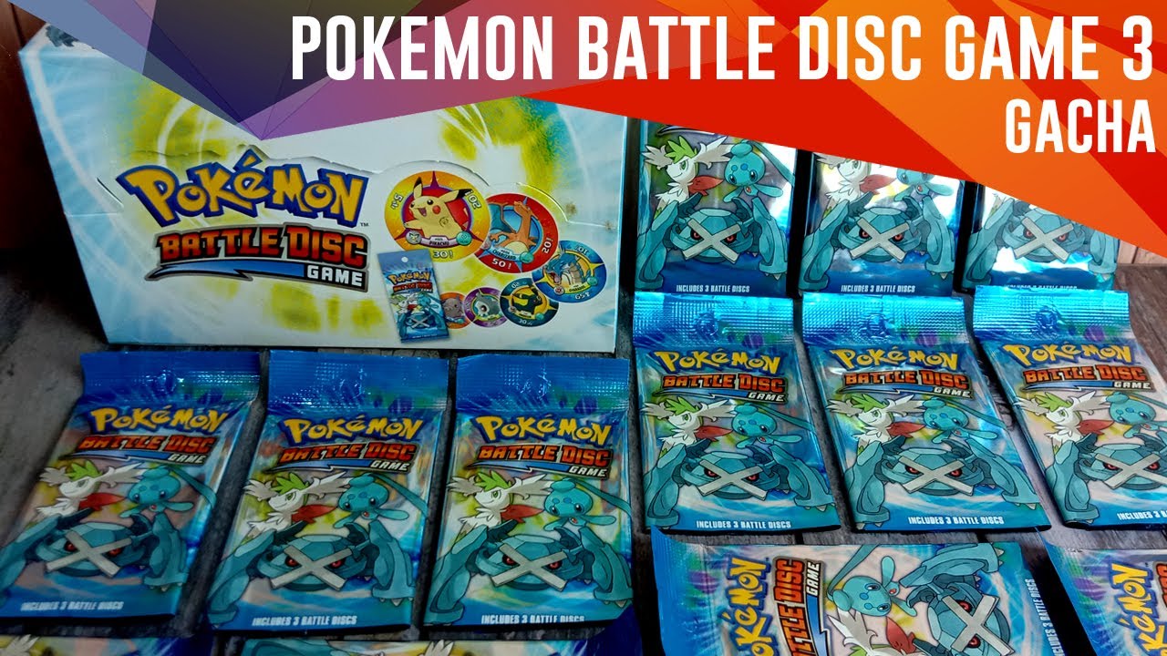 [ GACHA ] Pokemon ポケモン Battle Disc 3 Pikachu ピカチュウ Mew ミュウ Eevee イーブイ ...