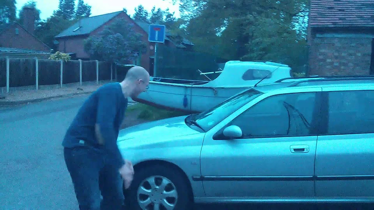 BBC bend over TV bonnet slide - YouTube