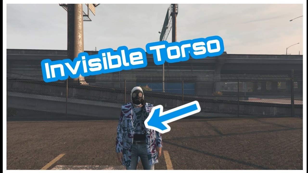 Invisible Torso Glitch | GTA Online 1.50 - YouTube