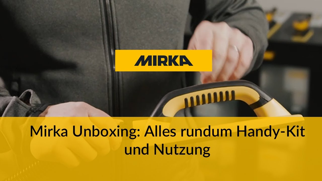 Mirka Unboxing und Nutzung Handy KIT - YouTube