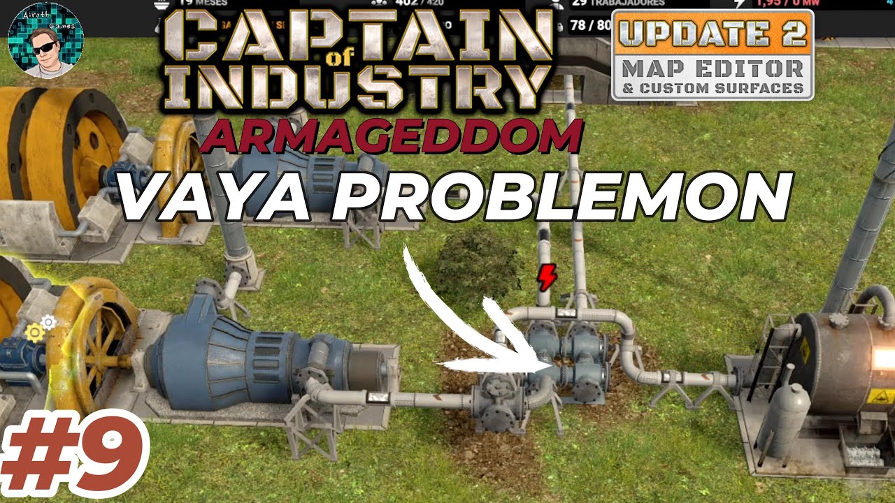 EL DISTRIBUIDOR ME LA LIA #9 | CAPTAIN OF INDUSTRY | UPDATE 2 | GAMEPLAY | ESPAÑOL - YouTube
