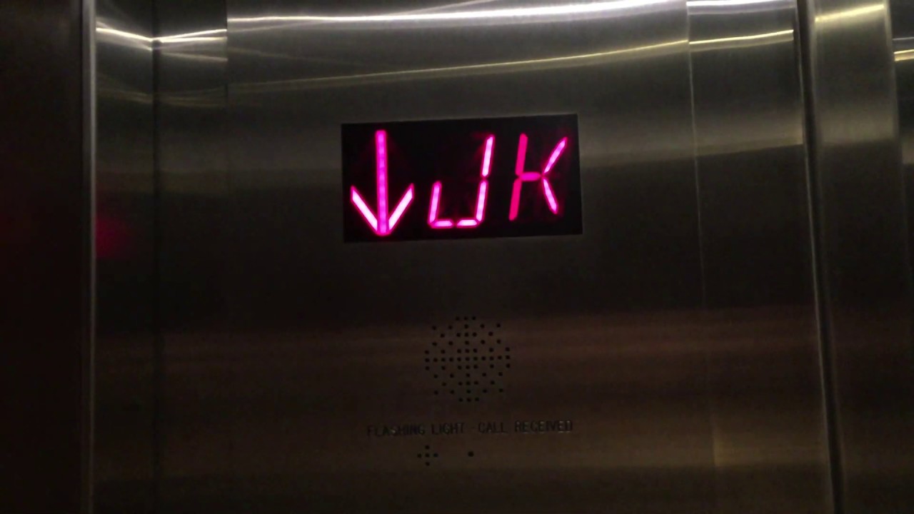 Modernized OTIS Traction Elevator at University Street Parking Garage ...