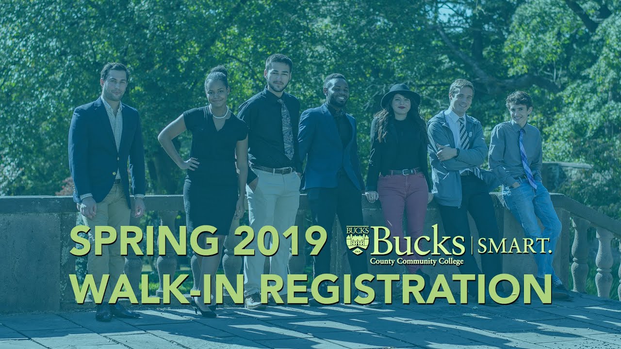 Spring 2019 Walk-In Registration - YouTube