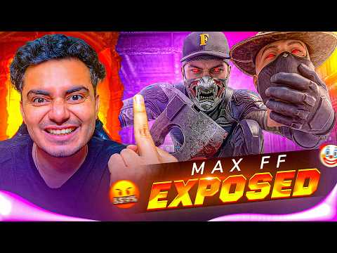 MAX FF EXPOSED 🤡 7x0 | NG ANGRY VS MAX FF☠️