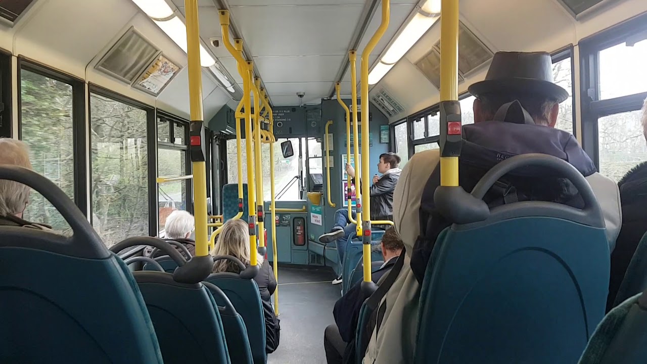 *Knackered Thrash* Arriva Yorkshire Transbus Dennis Dart SLF 261 (SN55 ...