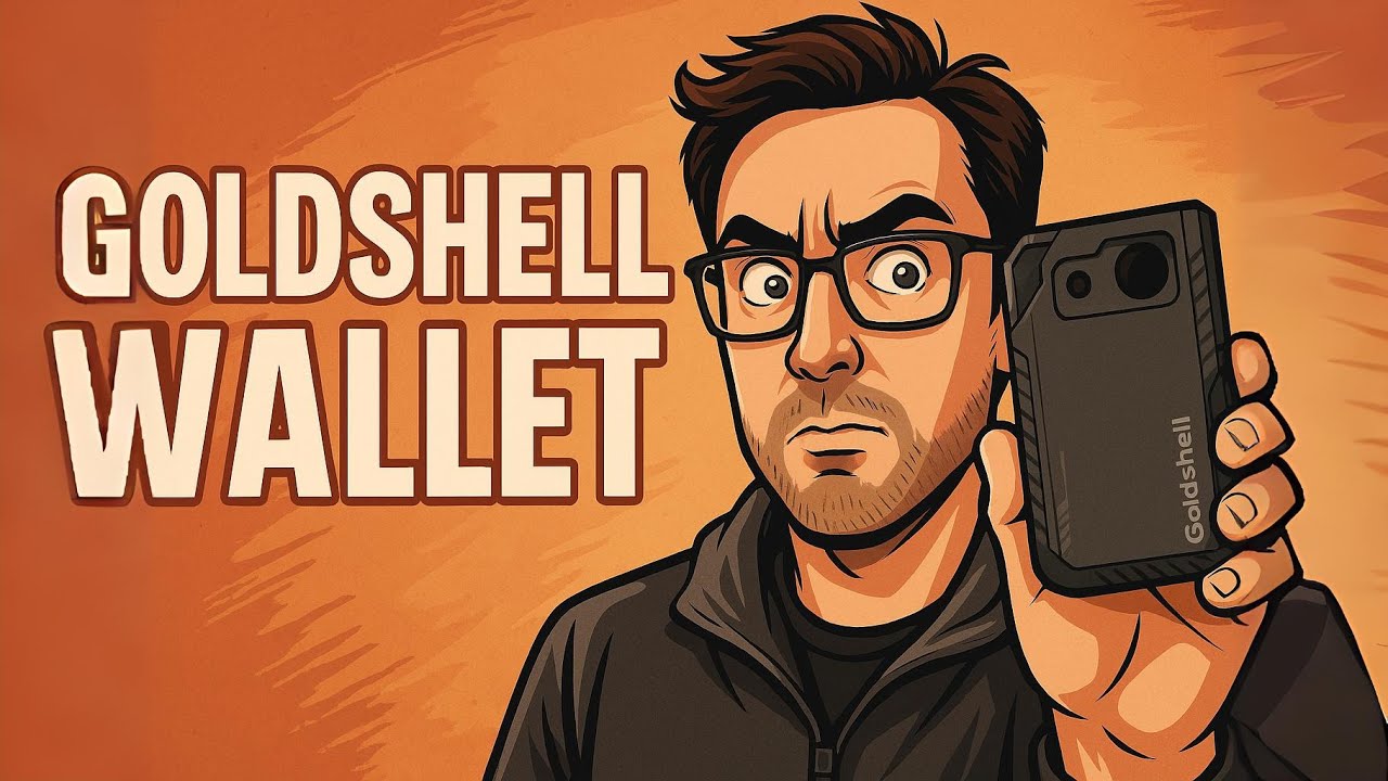 GOLDSHELL WALLET: Unboxing, Tutorial y Seguridad Total para tus Criptos | ¿Vale la Pena? - YouTube