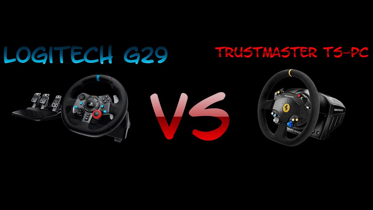Comparativa Logitech G29 Vs Thrustmaster TS-PC|| Mejoraré Mis Tiempos ...