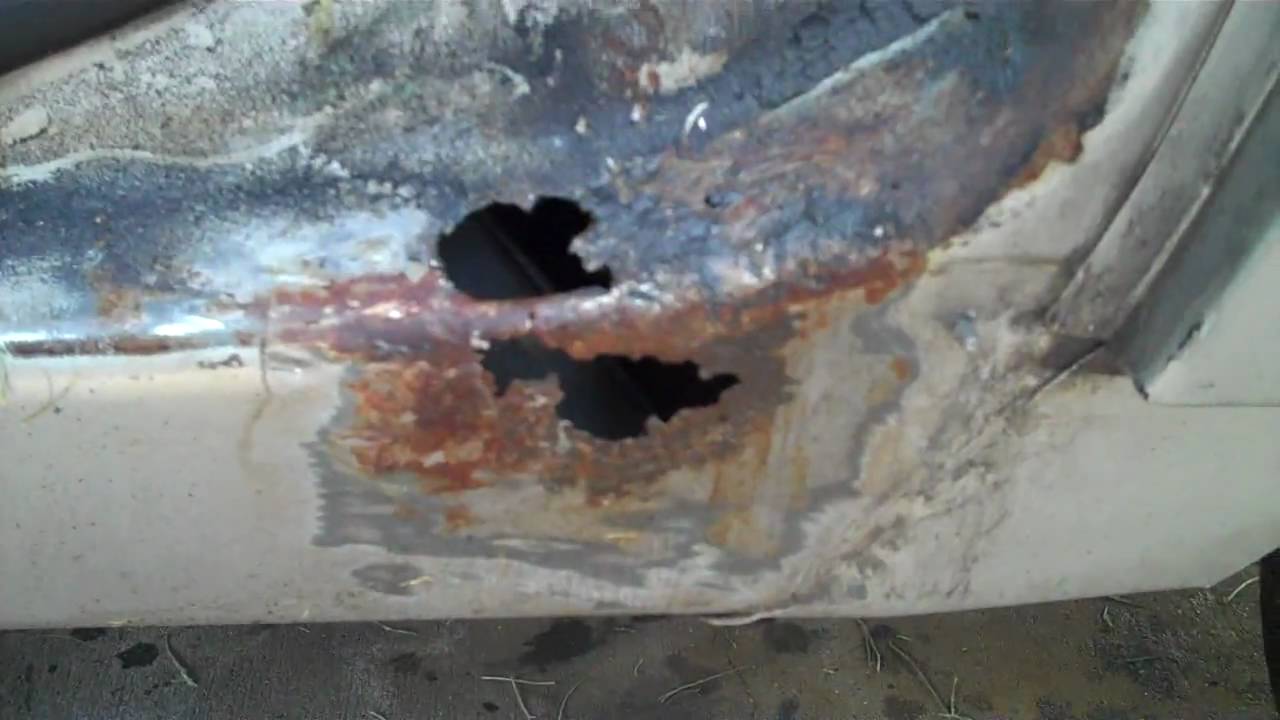 Citroen CX Prestige - Sill rust - YouTube