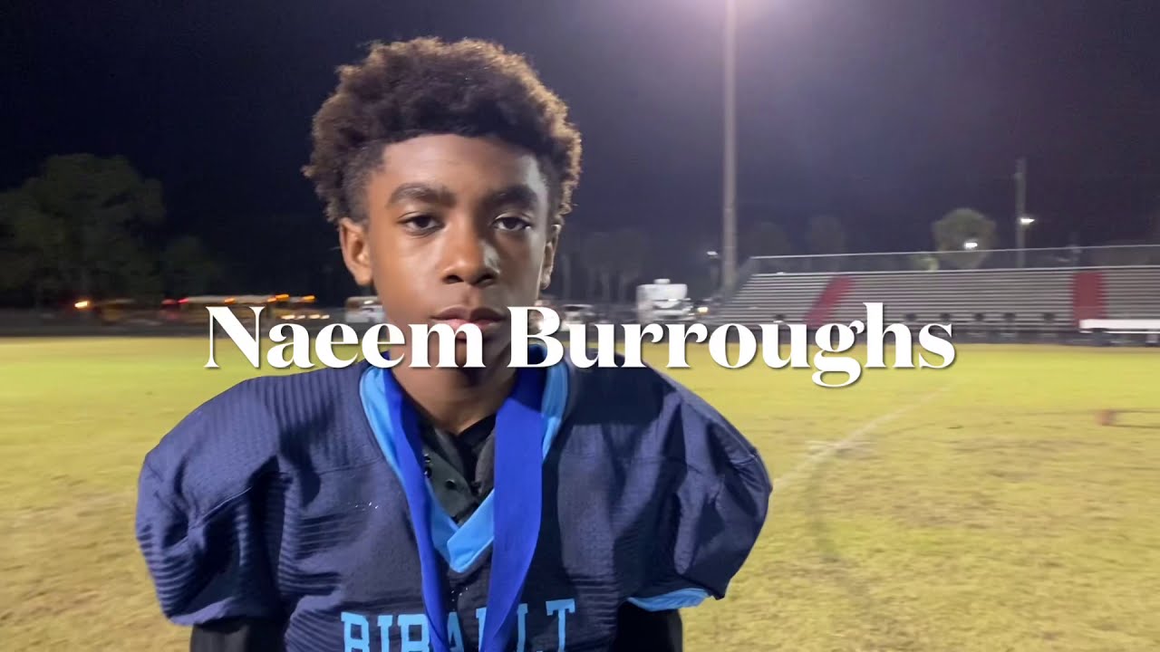Naeem Burroughs interview winning the Duval County Middle School ...