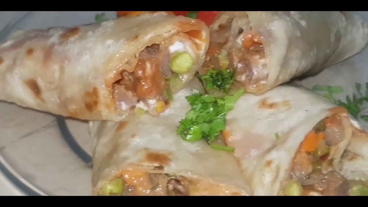 Beef Dry Chilli | Hot and Spicy Beef | Beef Paratha Roll | Simple and ...