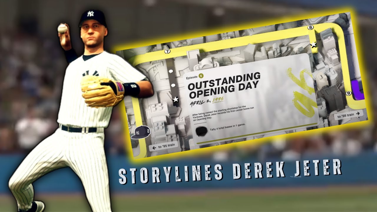 Derek Jeter Storylines | Feature Premiere 2 | Mlb The Show 24 - YouTube
