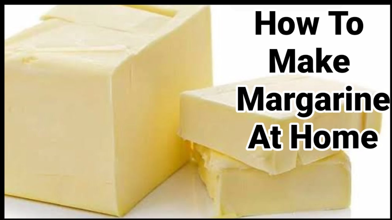 how to make margarine ghee at home/ सोप्या पद्धतीने तयार करा मार्जरिन # ...