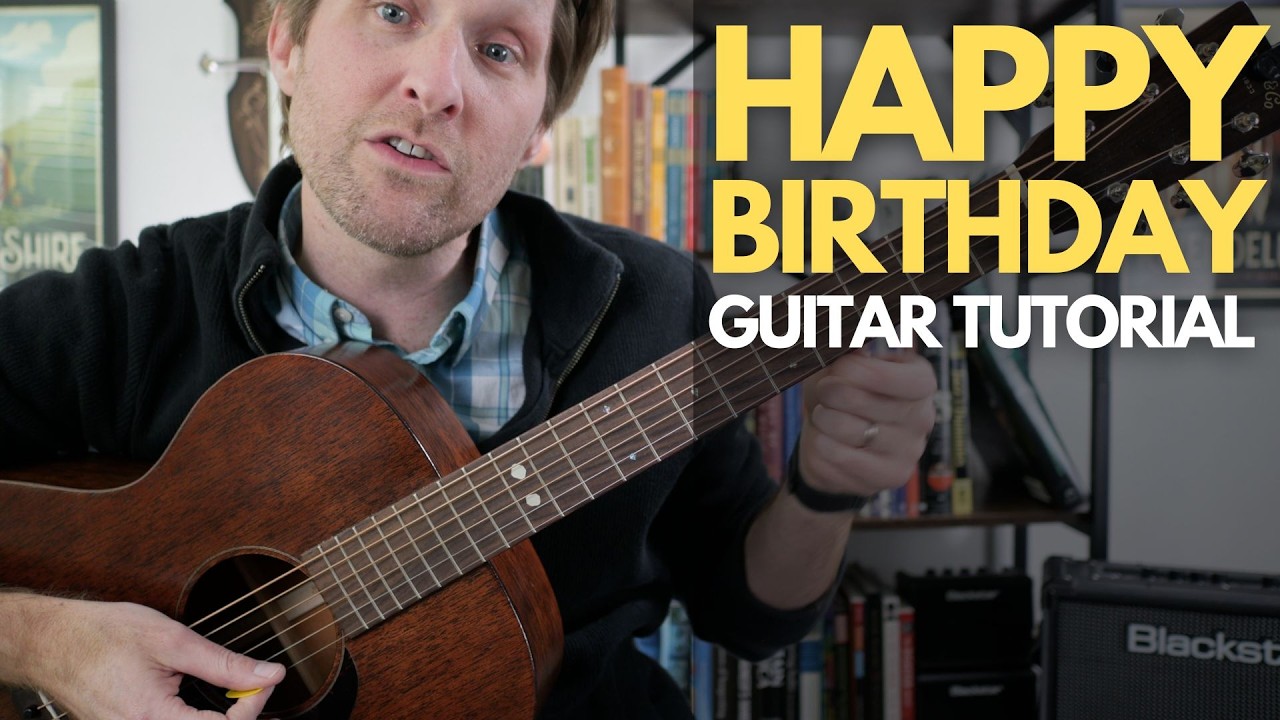 Happy Birthday Guitar Tutorial - Guitar Lessons with Stuart! - YouTube