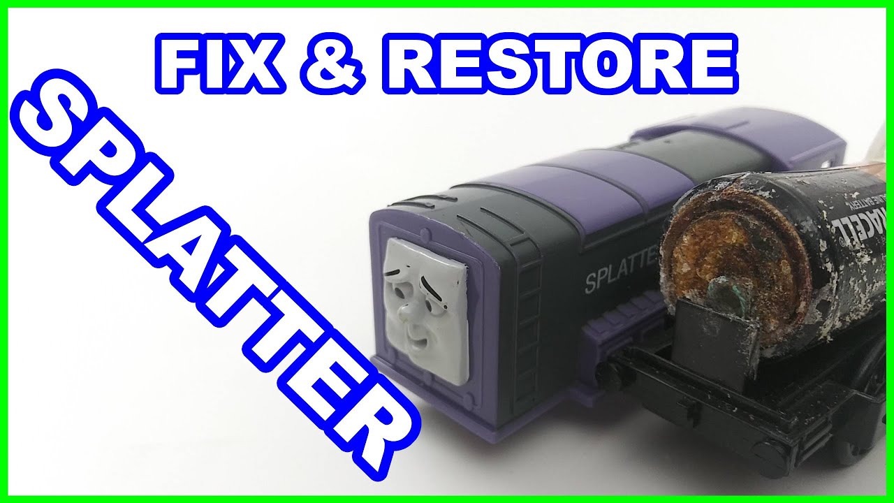 Fix & Restore Splatter Trackmaster Thomas & friends Томас и друзья Il ...