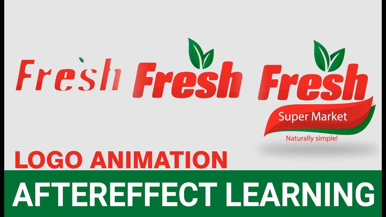 How To Animate Logo In After Effects YouTube How To Animate Logo In After Effects YouTube