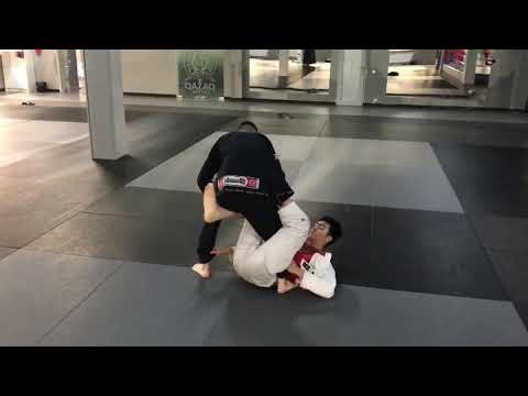 Single leg x sweep variation learned from Dominique Bell. - YouTube