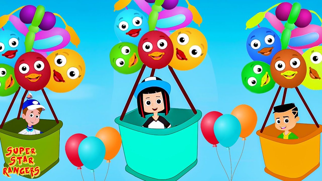 Balloon Song + More Popular Nursery Rhymes & Songs for Kids - YouTube