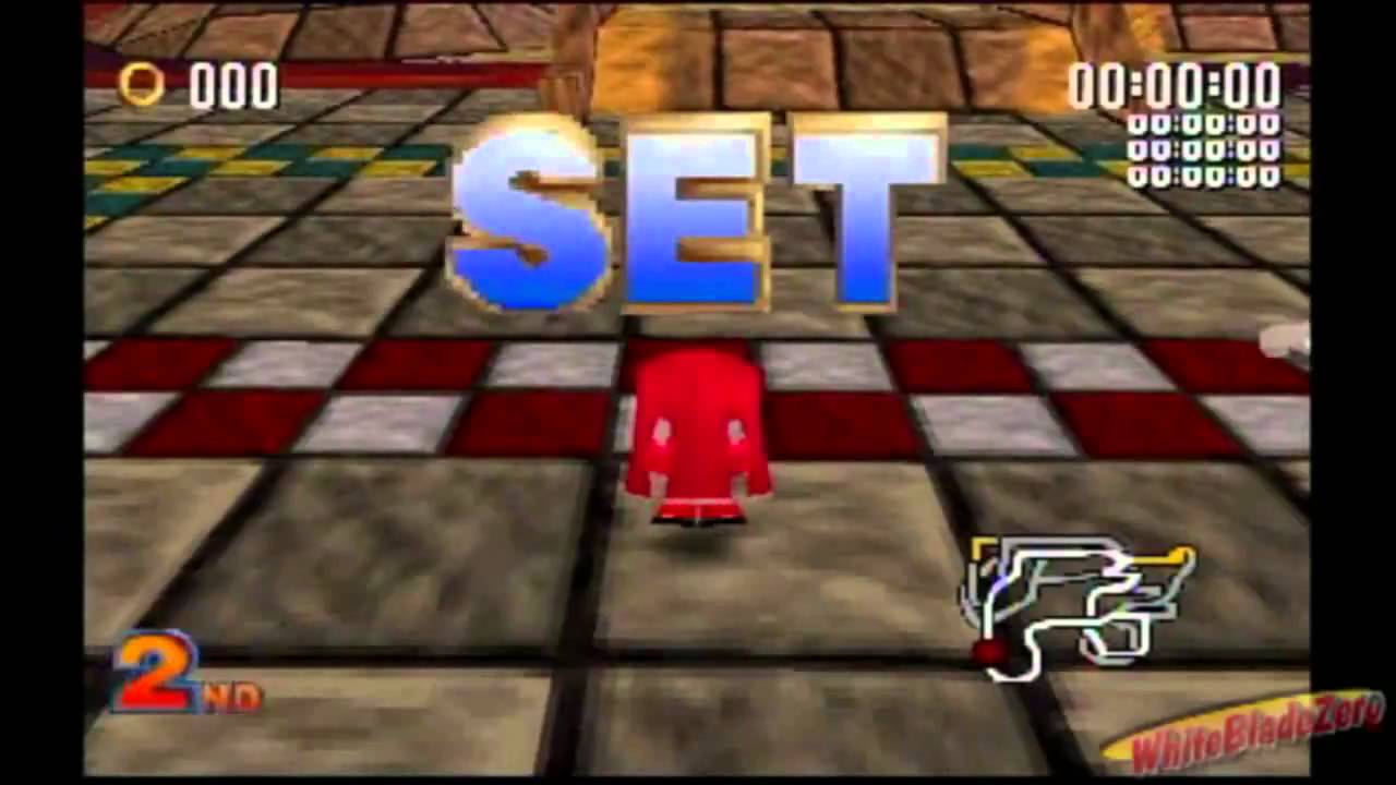 Sonic R 100% Speed Run 1/2 - YouTube