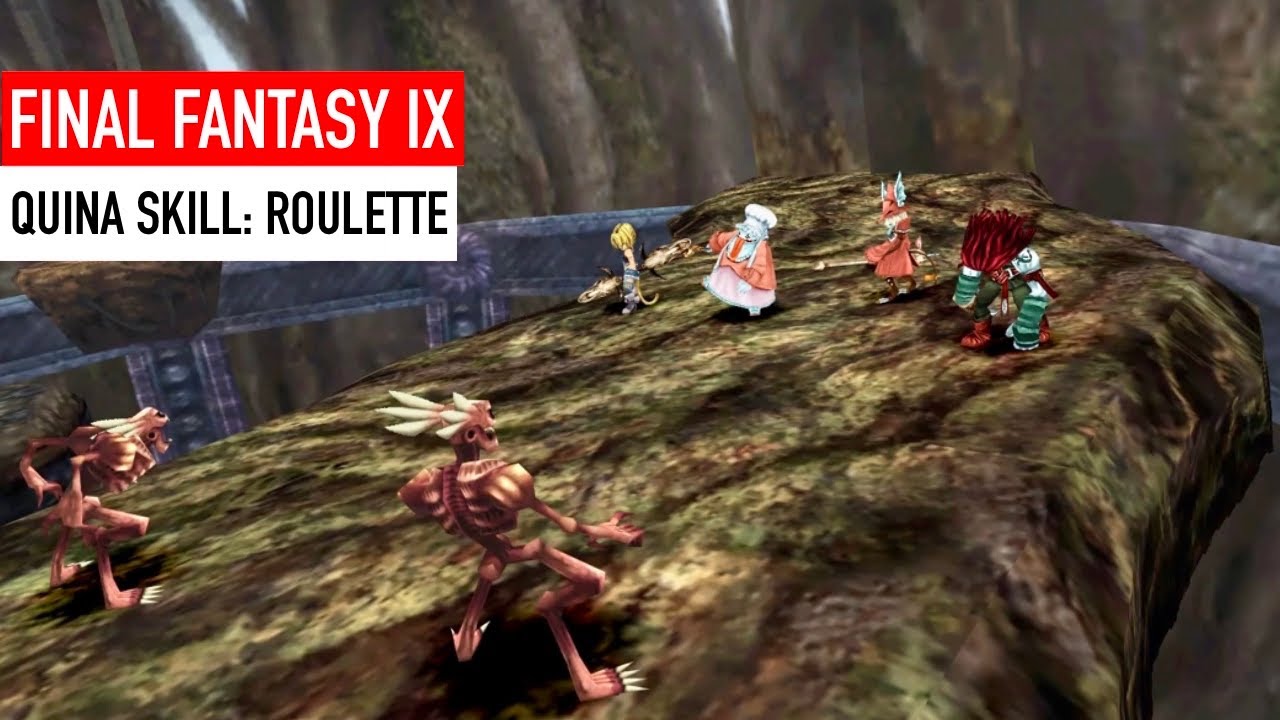 Final Fantasy IX - Roulette - Quina's Blu Magic Skills - YouTube