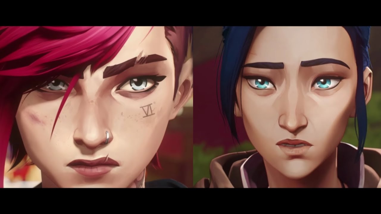 Arcane Cait Vi Fan Edit Cant Help Falling In Love With You Youtube