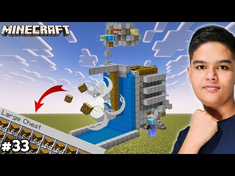 FINALLY I BUILD UNLIMITED AUTO WOOD FARM | MINECRAFT GAMEPLAY #33 - YouTube