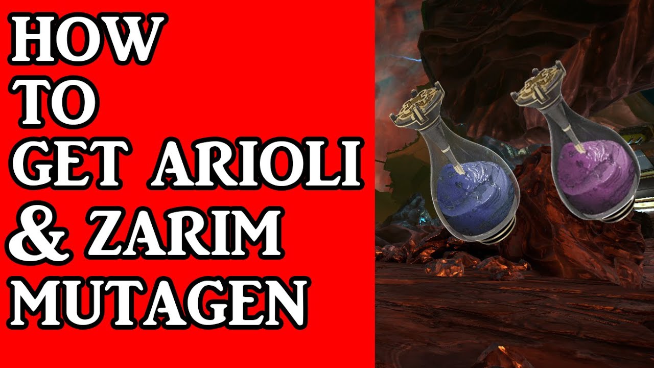 Warframe Heart of Deimos:How to get Zarim & Arioli mutagen - YouTube