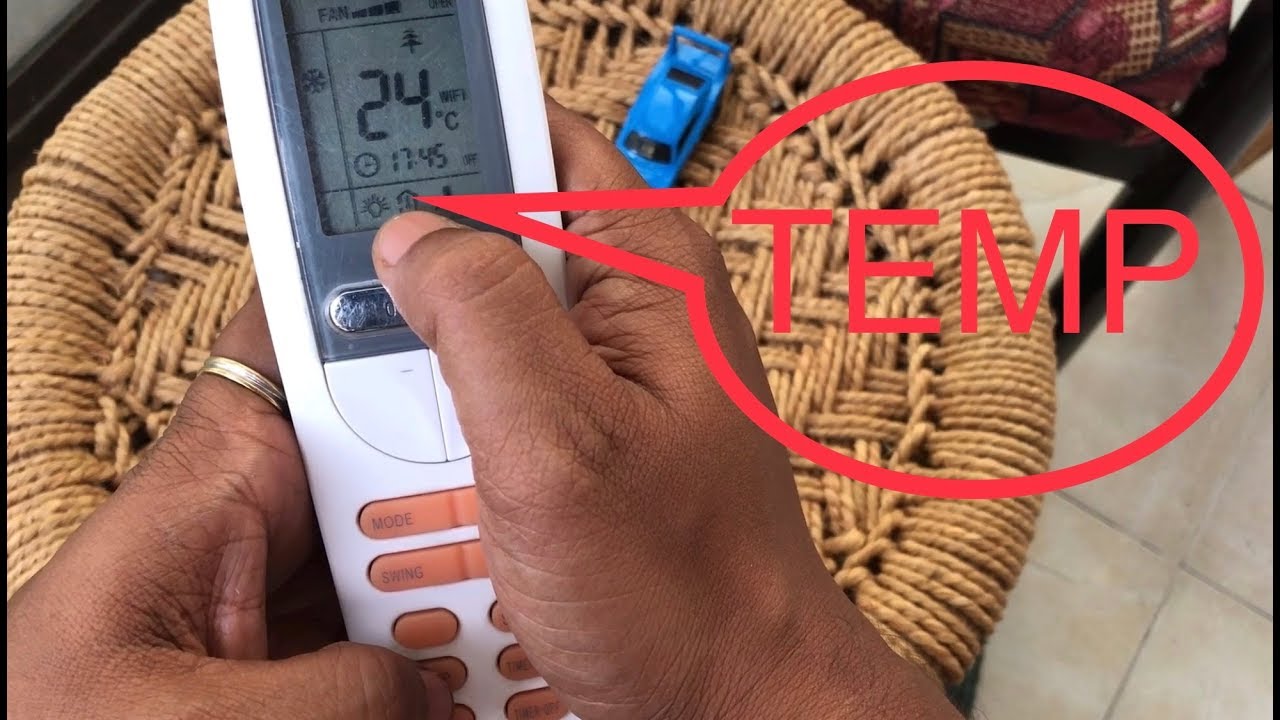 Blue Star AC - Temp Mode - English - YouTube