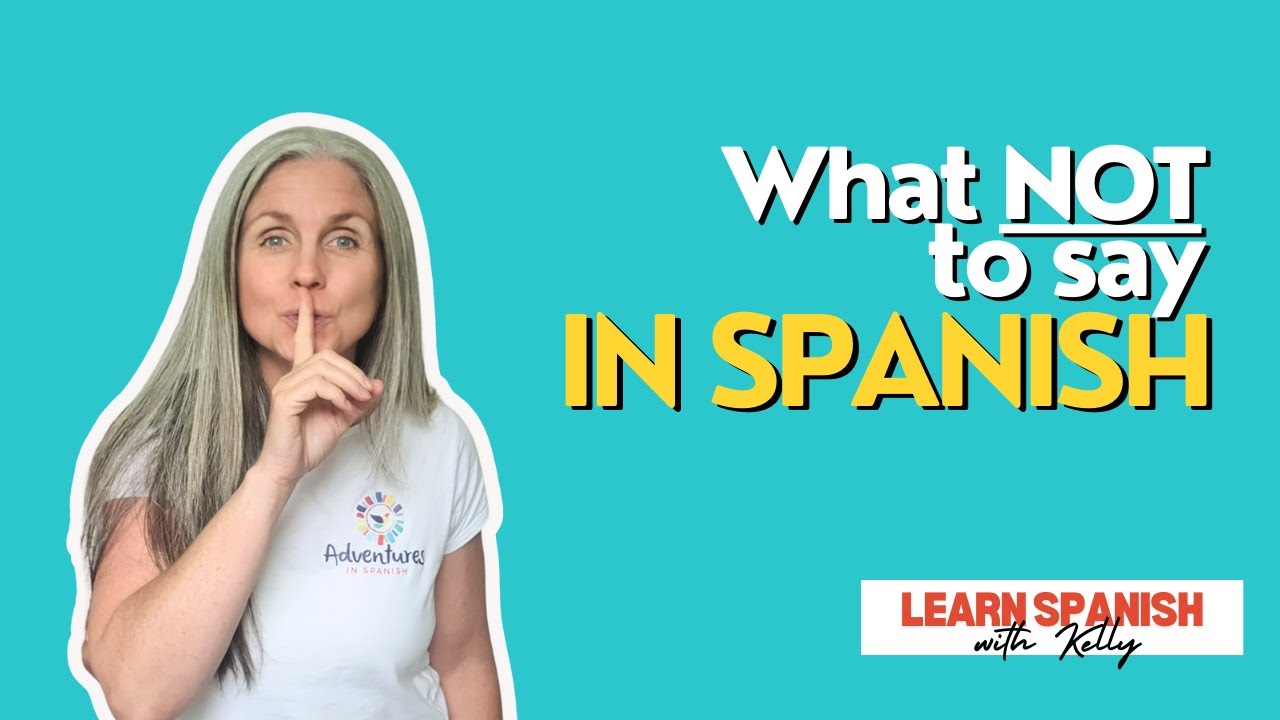 Don't say "I don't speak Spanish" - say THIS instead! | Frases útiles ...
