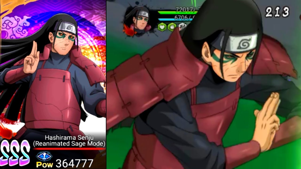 Edo Hashirama 2nd Ultimate Showcase │ Solo Attack Mission Gameplay ...