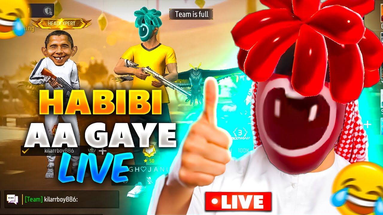 Habibi a Gaye LIVE Doston | PLAY Guild War 😂 GH Bhai Is LIVE 🔴 Garena ...