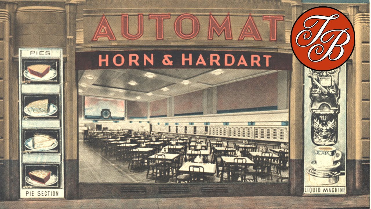 Vintage Photos of Automats and Automatic Vending Machines - YouTube