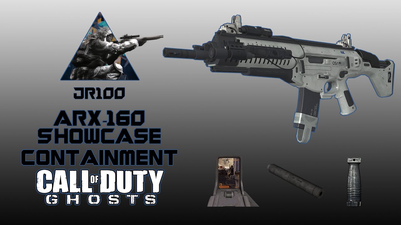 Call of Duty Ghosts ARX 160 Gameplay - YouTube