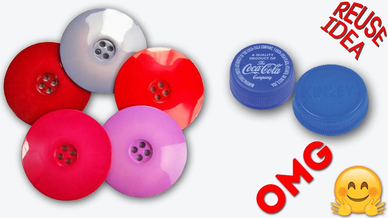 waste plastic bottle caps reuse idea | best out of waste | Diy plastic ...