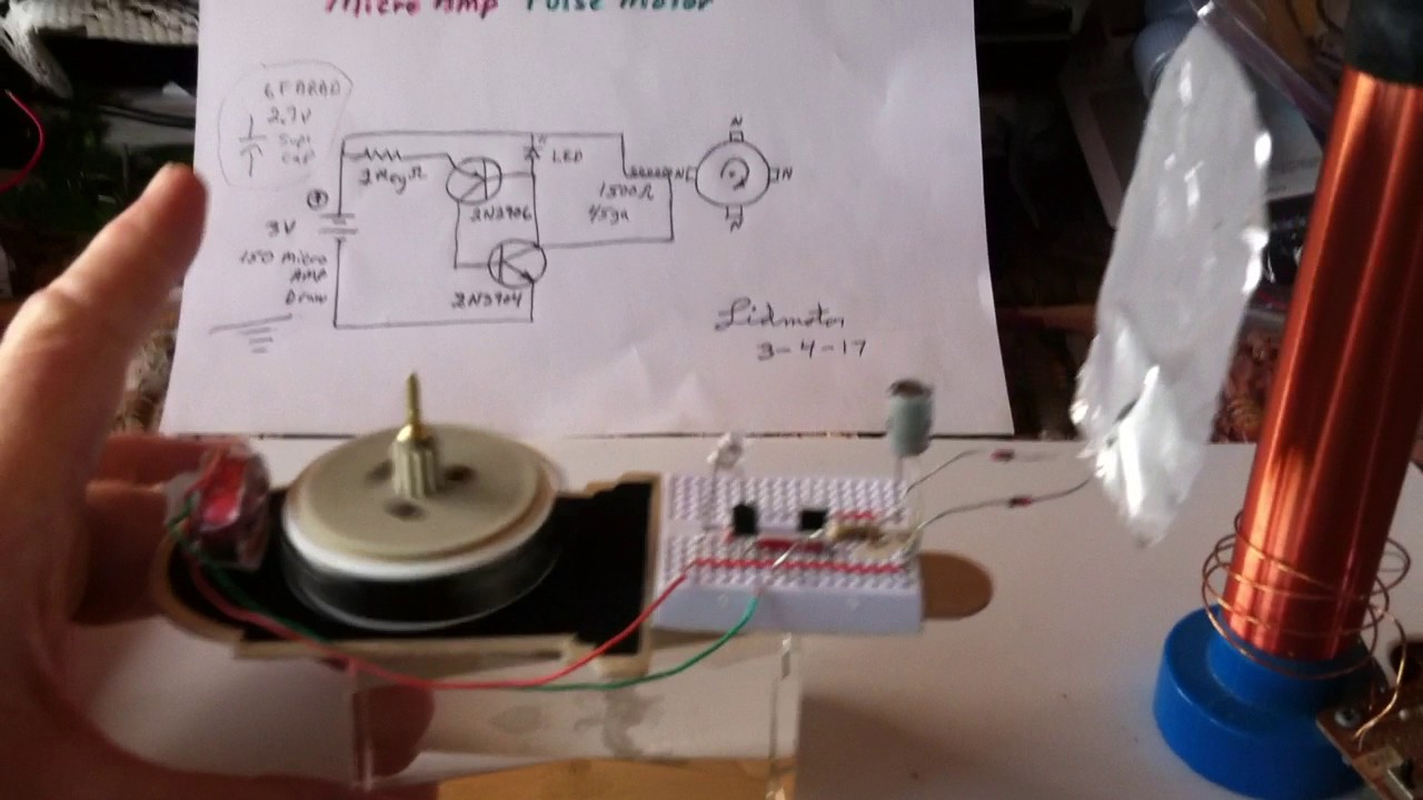 Micro Amp Pulse Motor----EXCITED!!!! - YouTube