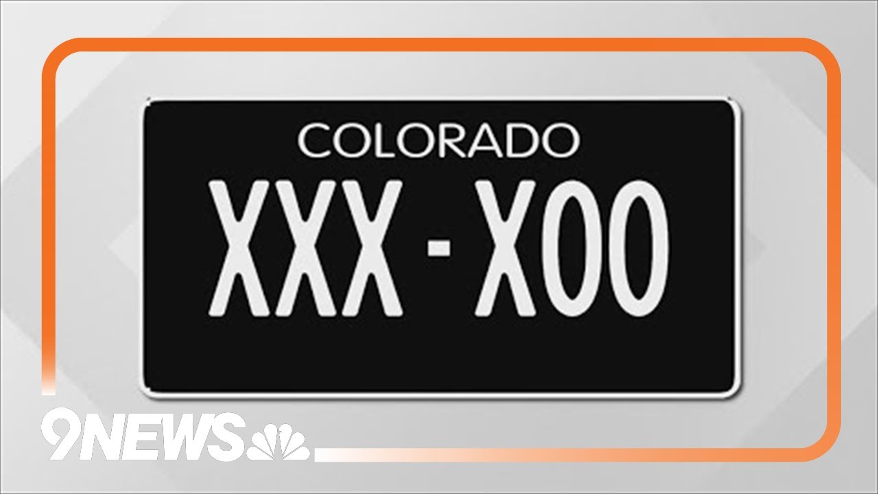 Most popular Colorado license plates of 2023 revealed - YouTube
