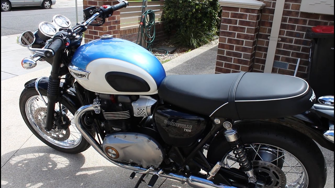 Follow Up Review of 2017 Triumph T100 - 3 weeks later - YouTube