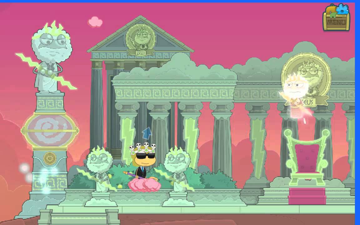 fighting Zeus in poptropica - YouTube
