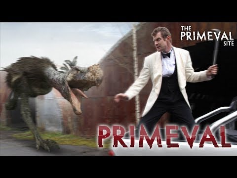Primeval: Series 3 - Episode 6 - Terror Bird vs Danny Quinn Car Chase (2009)