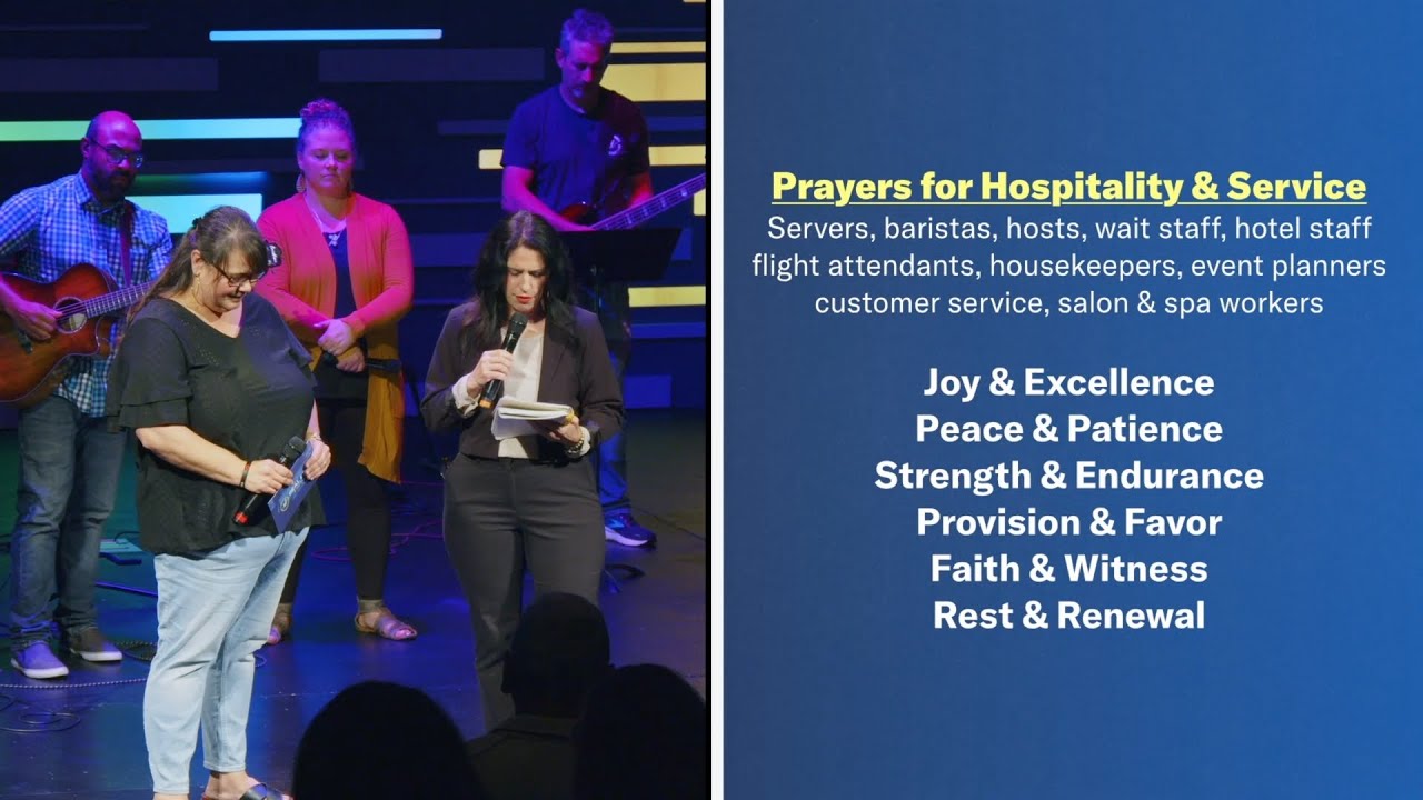 Hospitality & Service | Marketplace Vocational Prayer Series - YouTube