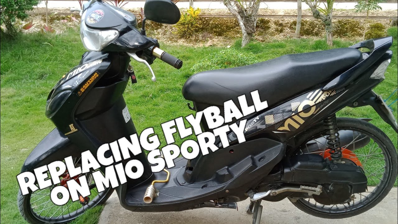 How To Replace Damaged Flyball on Mio Sporty - (PITSBIKE BALL SET ...