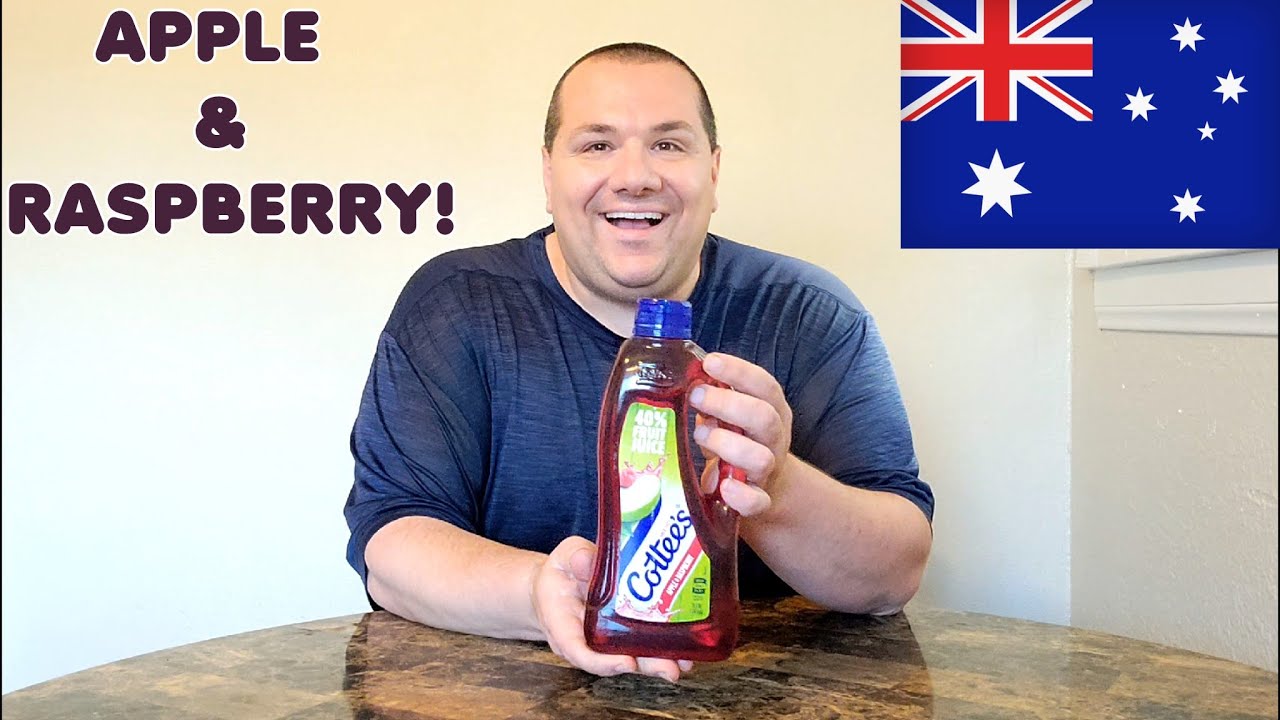 Cottees Cordial Apple & Raspberry Taste Test | Part 4 - YouTube