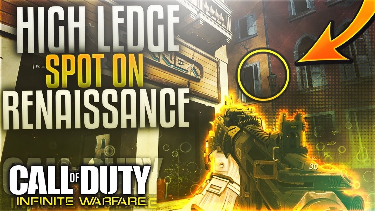 Infinite Warfare Glitches : High Ledge Spot on Renaissance ! (COD IW GLITCHES) - YouTube