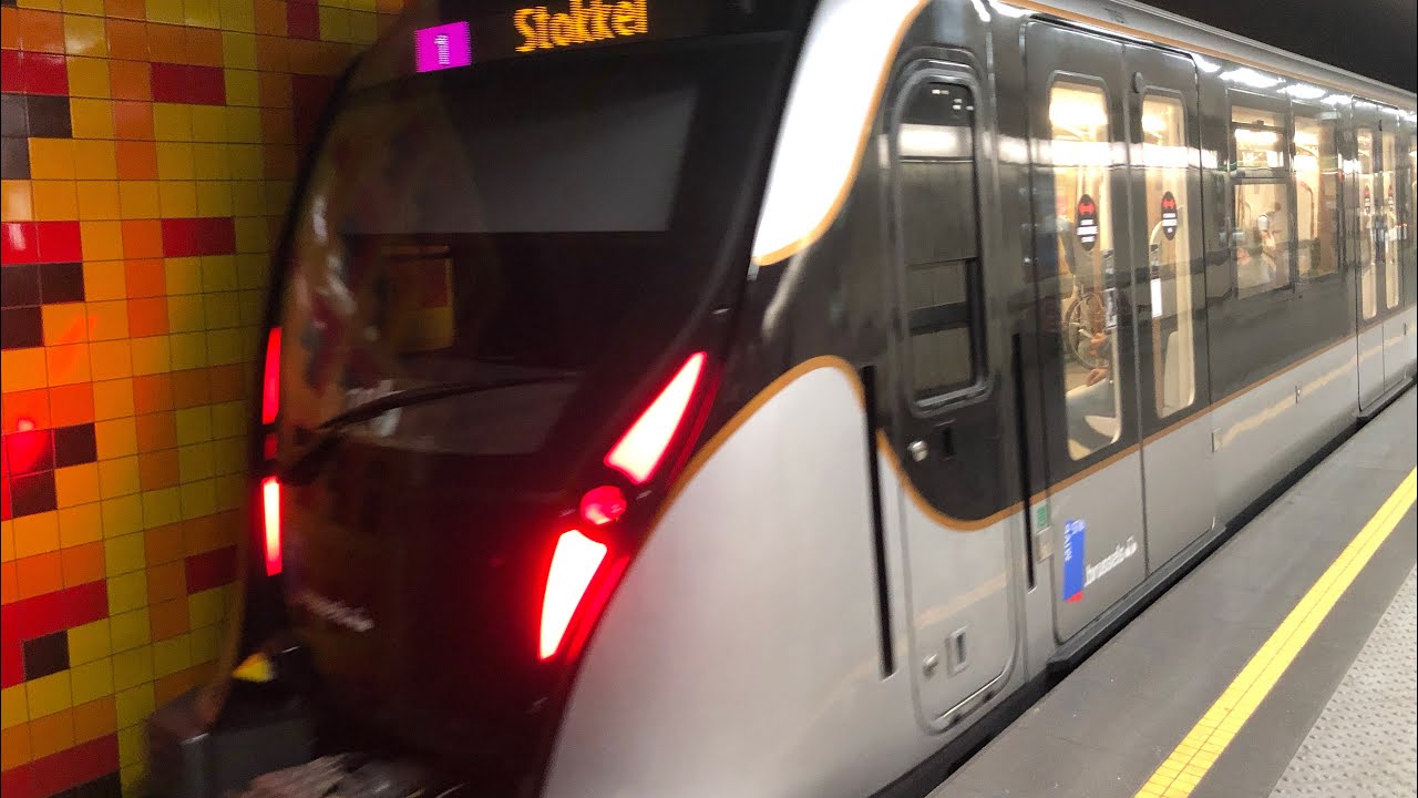 STIB/MIVB -🚇- The new M7 metro - YouTube