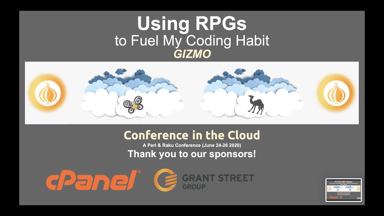 GIZMO - Using RPGs to Fuel My Coding Habit - YouTube
