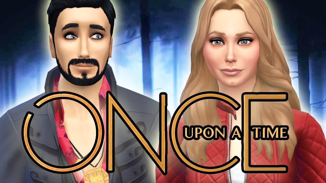 The Sims 4 CAS | Once Upon a Time | Emma Swan + Hook - YouTube