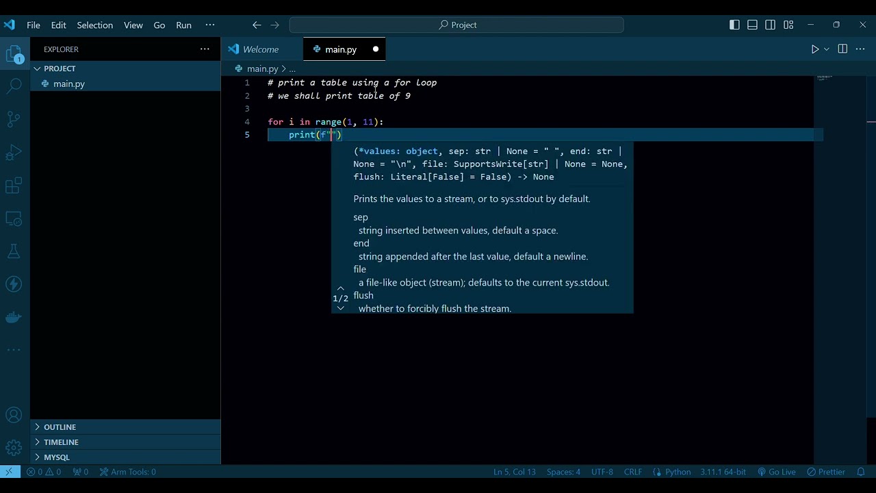 How To Print A Table In Python YouTube How To Print A Table In Python YouTube