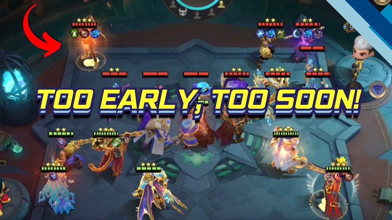 TOO EARLY FOR THIS KIND OF INTENSE FIGHT! | BEST SYNERGY MAGIC CHESS ...